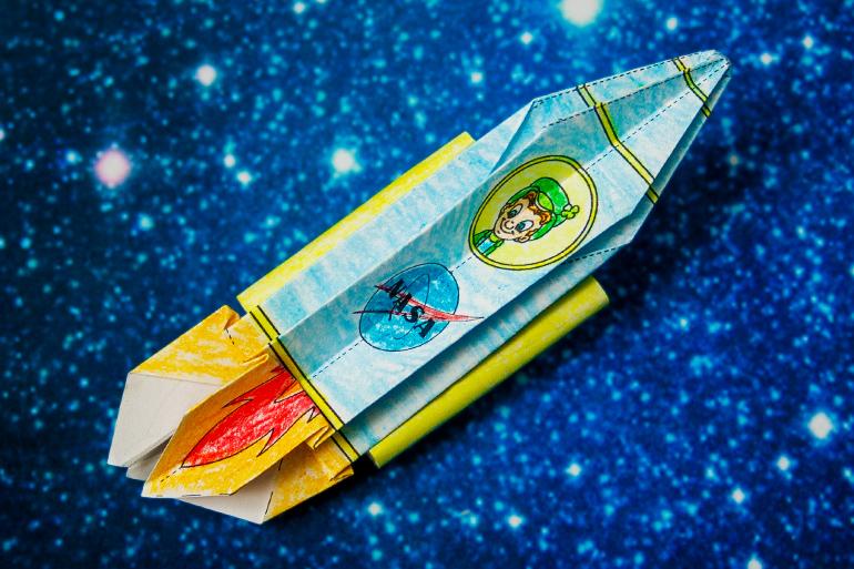 Lucky’s Origami NASA Rocket | Lucky Charms